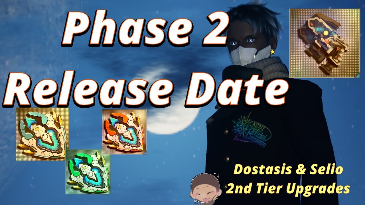 PSO2 NGS | PHASE 2 Release Date For Dostasis Units and Selio Weapons ...