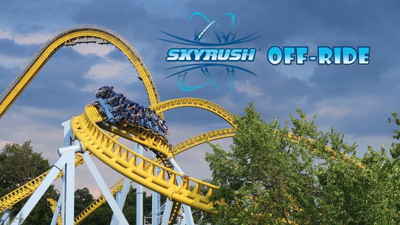 Skyrush Off-Ride Footage (2020), Hersheypark Intamin Hyper Coaster ...