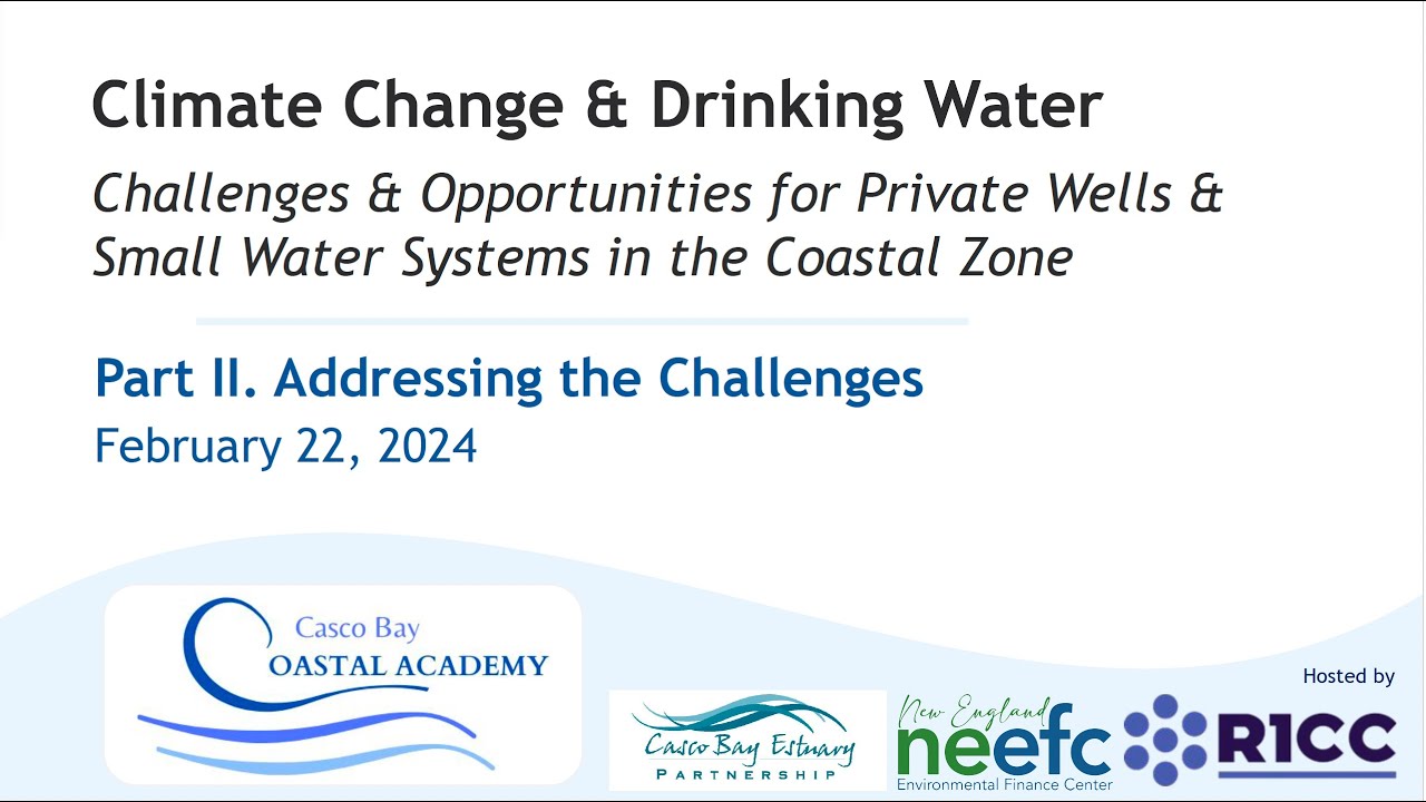 Climate Change and Drinking Water: Part 2 - YouTube