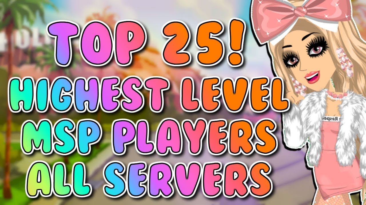Highest Level MSP Players Across All Servers! 2018 - YouTube