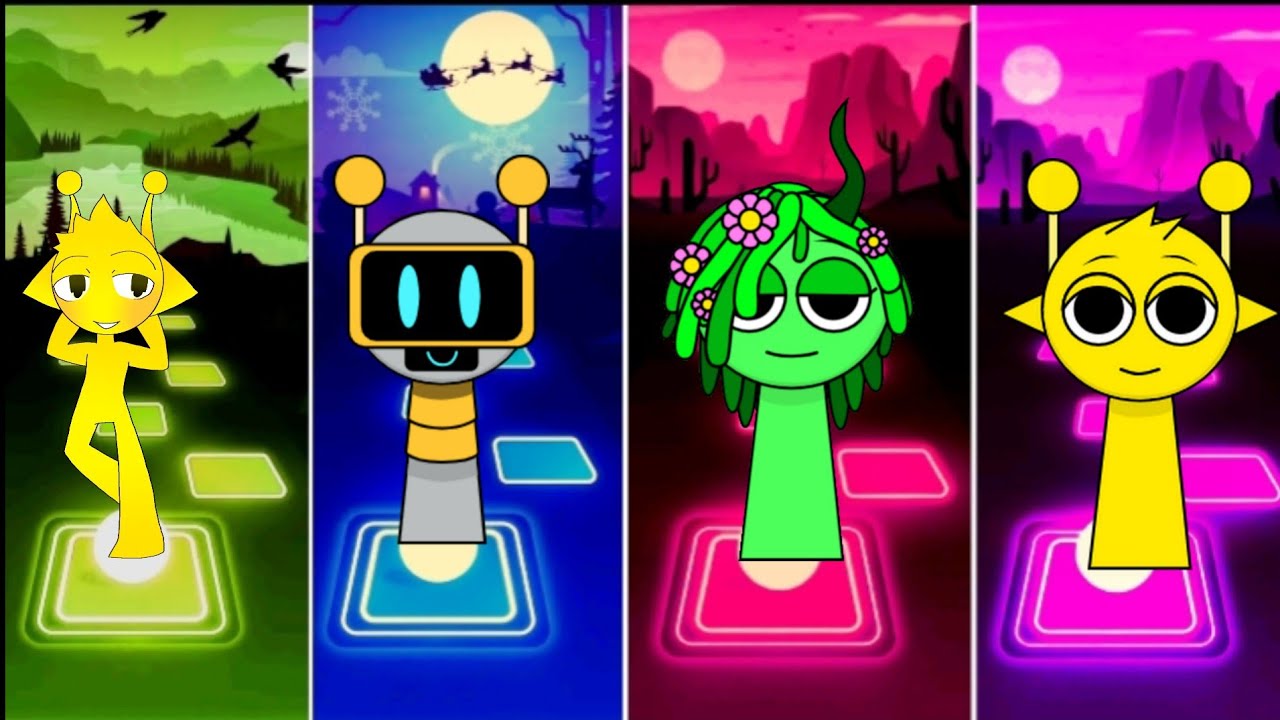 incredible box Sprunki 🆚️ Incredible Sprunki megamix Show 🆚️ all ...