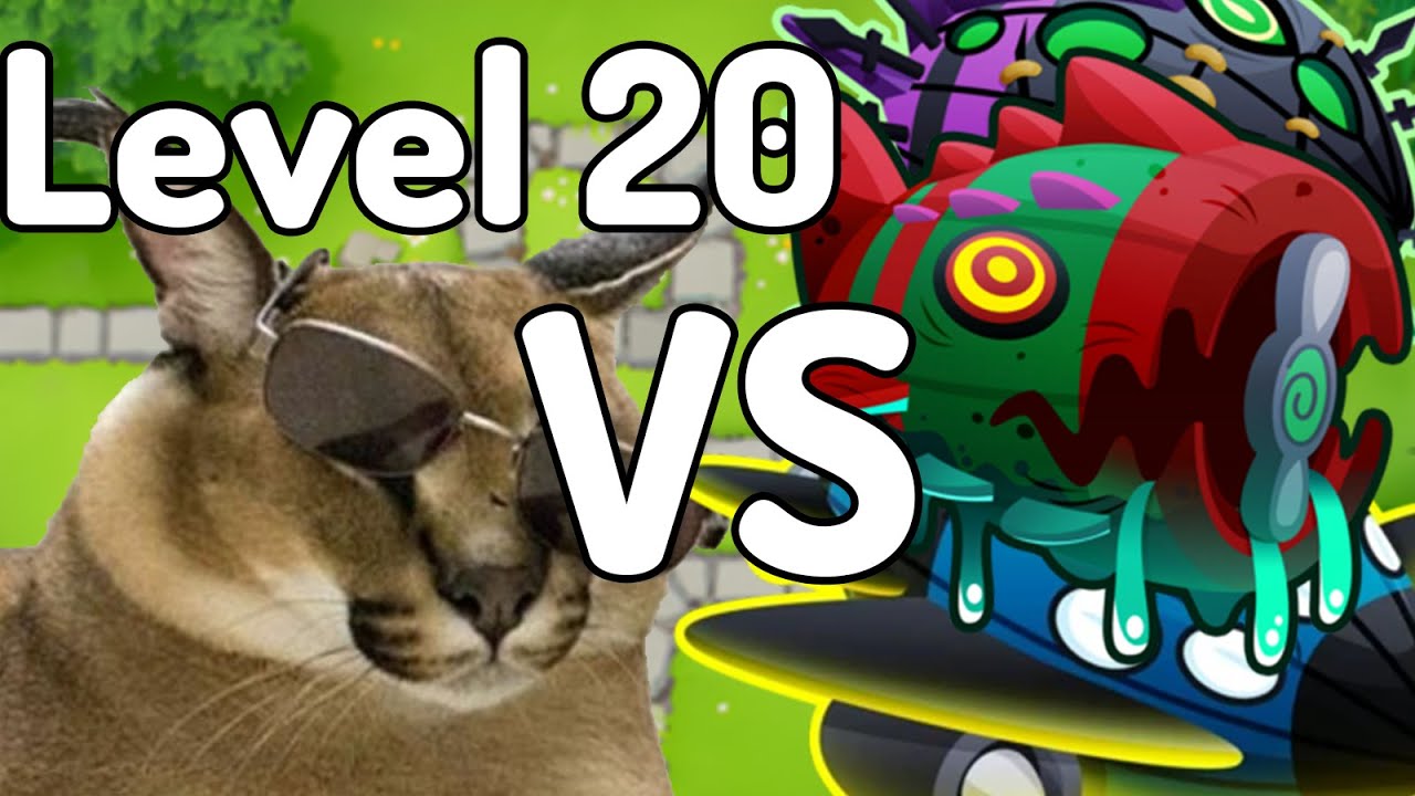 Level 20 Floppa VS. Elite Bloonarius, Elite Vortex and Elite Lych - YouTube