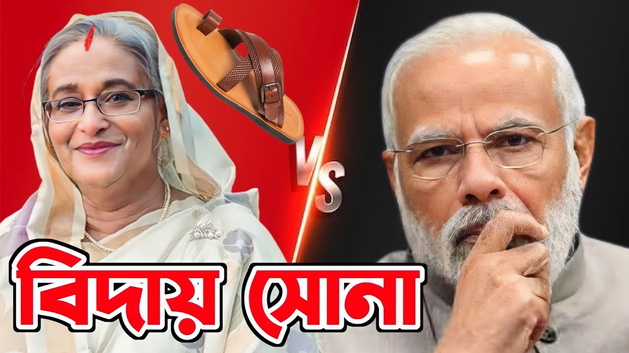 ভারত ও মোদিকে ছেড়ে দুবাইতে হাসিনা | Sheikh Hasina Modi Cartoon Video ...