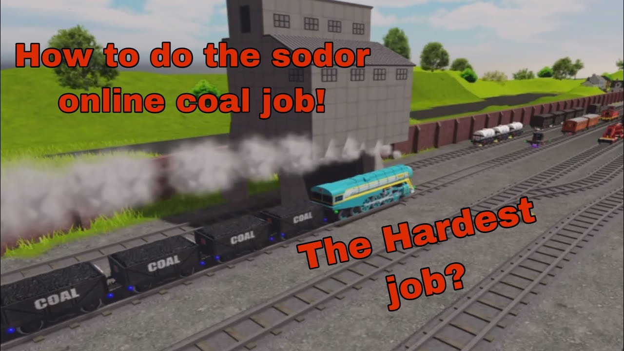 How to do the coal job in sodor online! (Tutorial) - YouTube