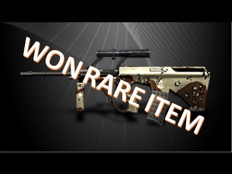 CrossFire West - Capsule Opening- Steyr AUG Camo WIN!!! - YouTube