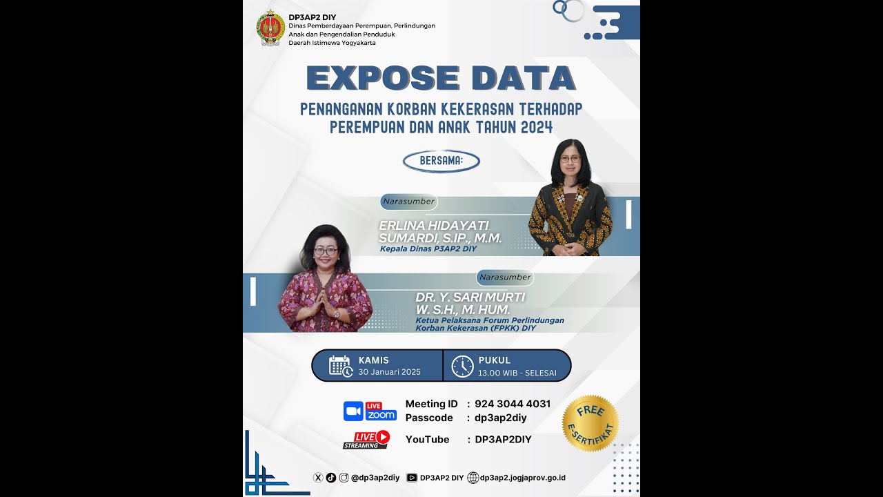 Ekspose Data Penanganan Korban Kekerasan terhadap Perempuan dan Anak Tahun 2024 - YouTube