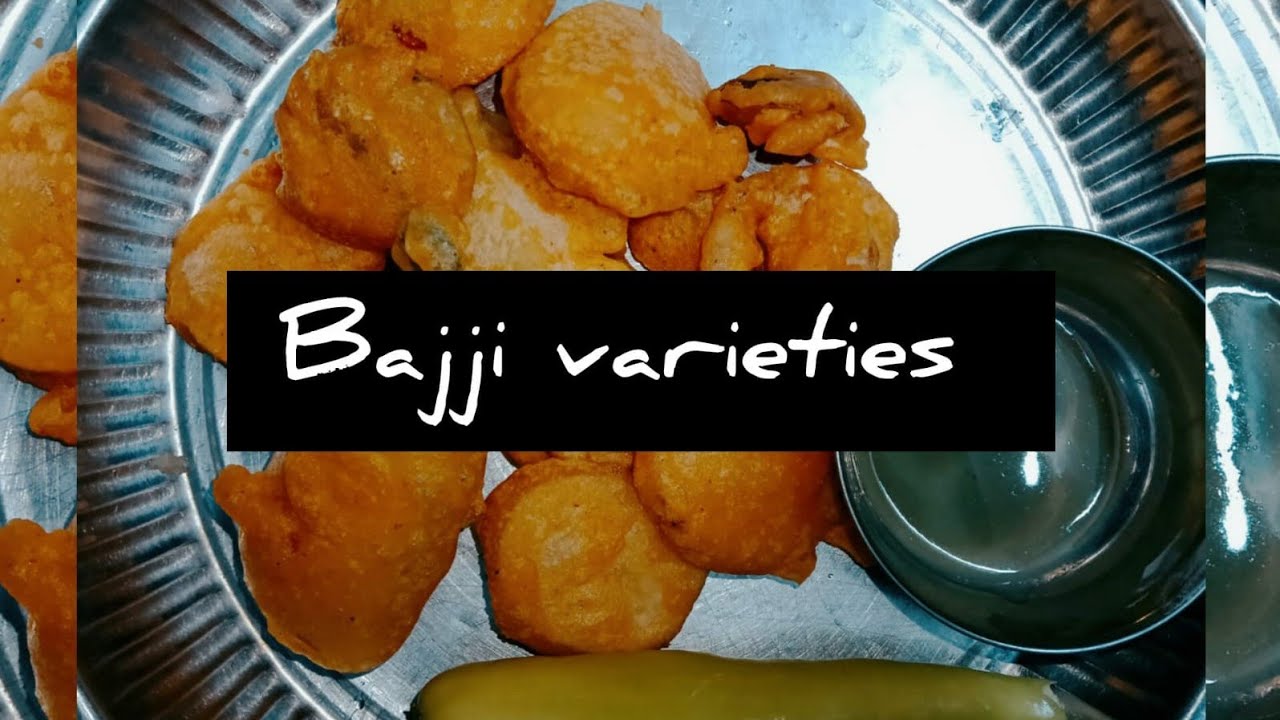 #பஜ்ஜி வகைகள்| #Bajji varieties Recipe in Tamil For beginners - YouTube