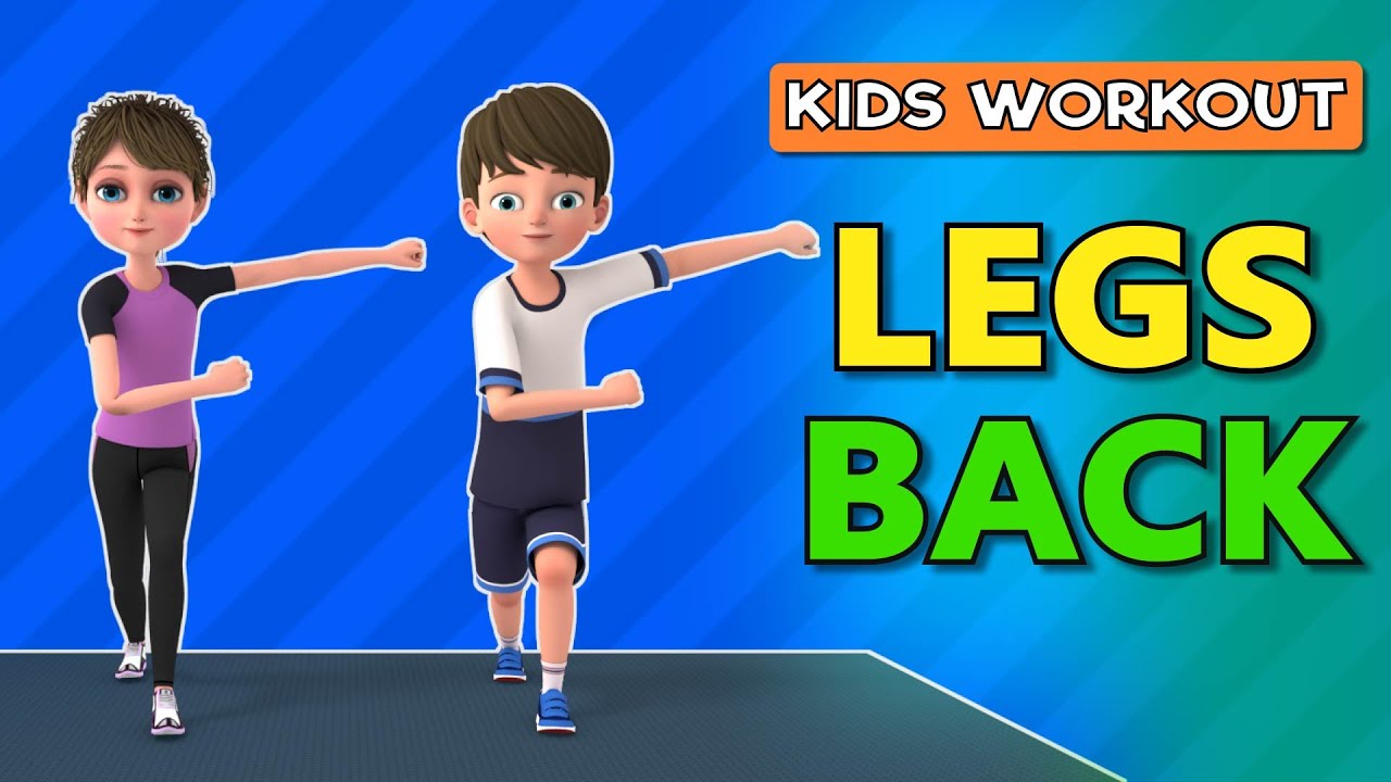 Daily Kids Workout For Legs And Back |Kids Exercise - YouTube