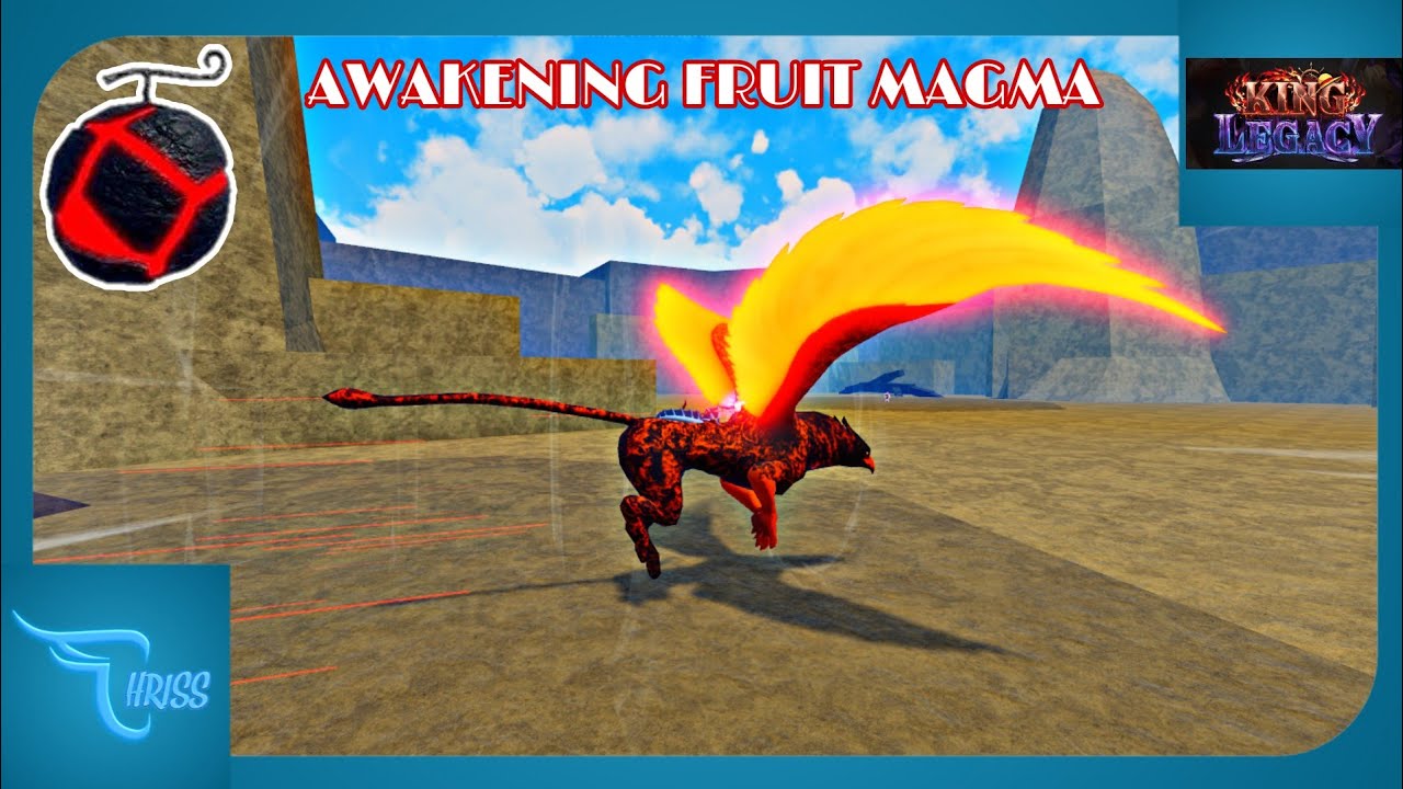 CARA MUDAH AWAKENING FRUIT MAGMA || King Legacy || Roblox Indonesia ...