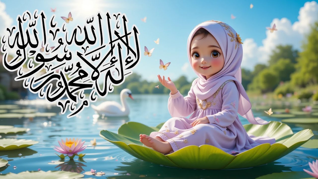 First Kalma for Kids | Kalma-e-Tayyaba Nasheed | Islamic Song - YouTube