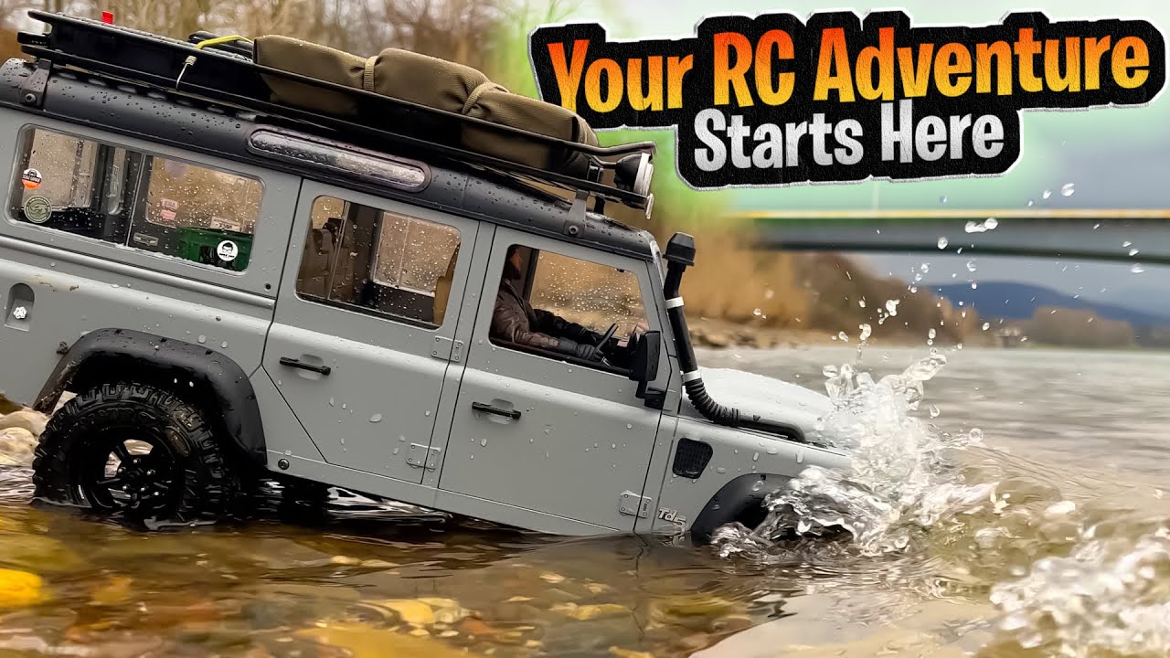 4x4 Scale Rc Off-road with BRX02 Boom Racing and the Land Rover ...