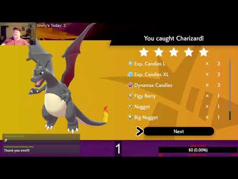 Shiny Gmax Charizard!!!! SLD!! - YouTube
