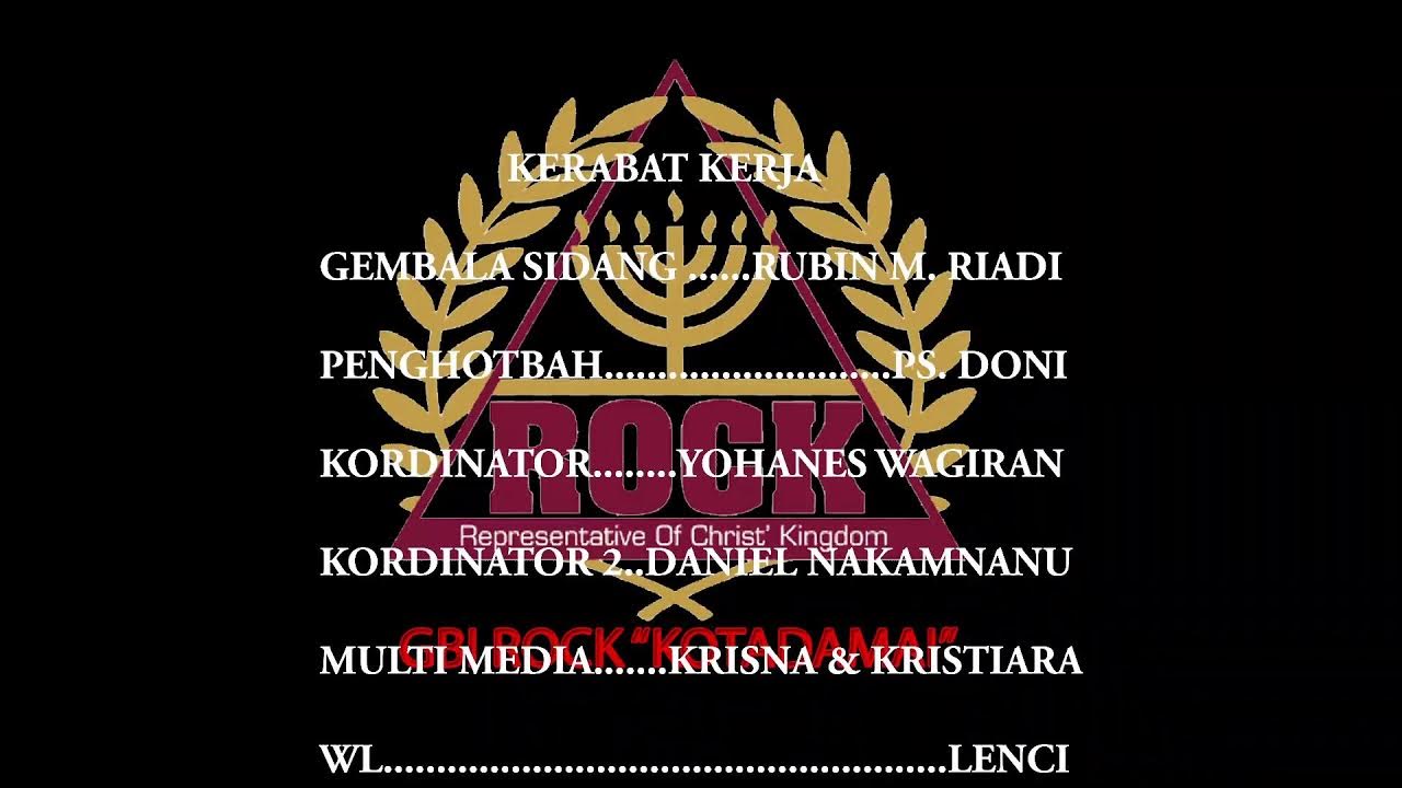 IBADAH RAYA GBI ROCK KOTADAMAI - KEDAMEAN - GRESIK 09 JUNI 2024 - YouTube