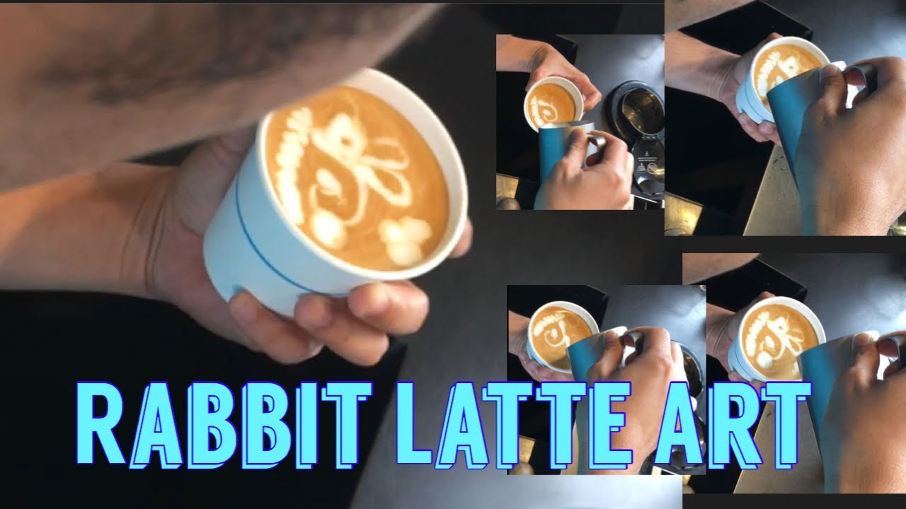 Rabbit Latte Art | Barista Training - YouTube