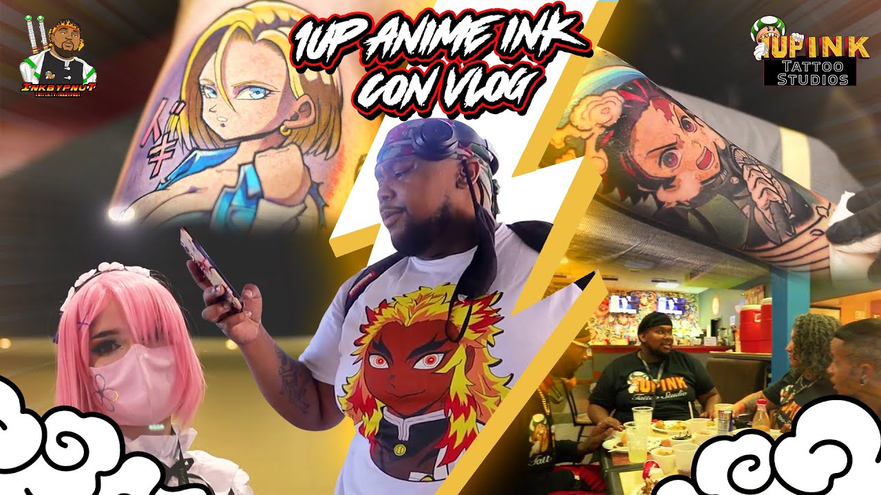 The 1UP Anime Ink Con Vlog feat the 1UP Team - Part 1 - Inkbypnut - YouTube