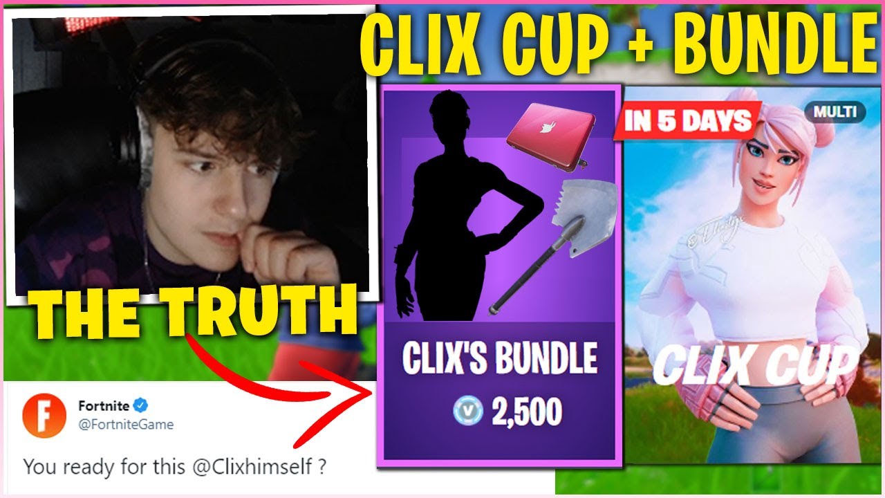 CLIX REVEALS The TRUTH About His LOCKER BUNDLE & CLIX CUP After BUGHA ...