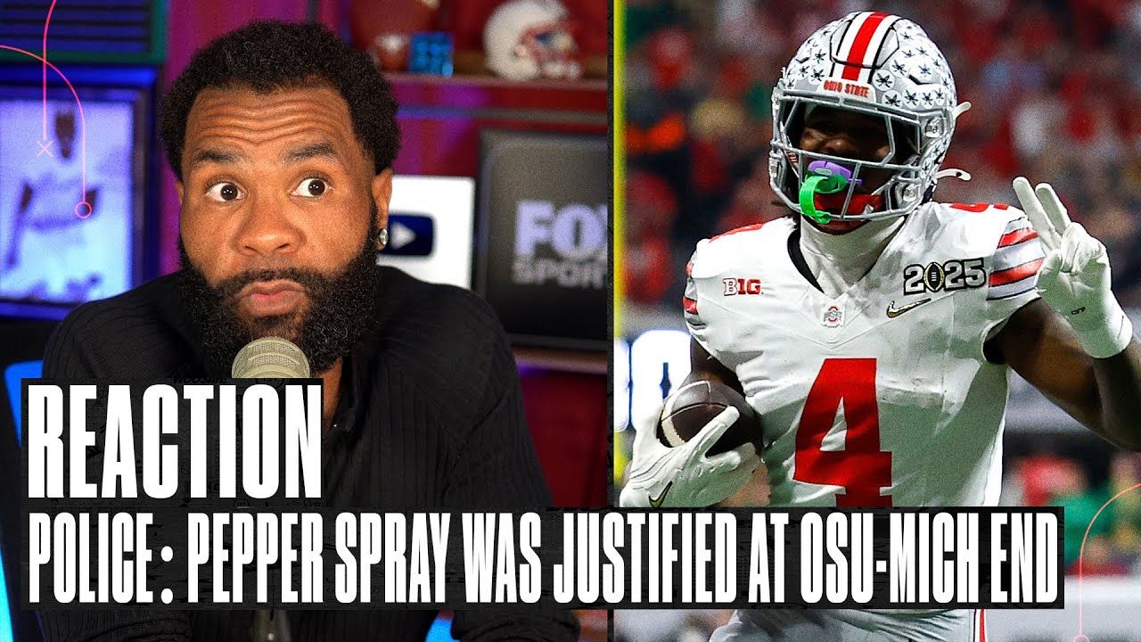 REACTION: Police review shows Ohio State-Michigan pepper spray use ...