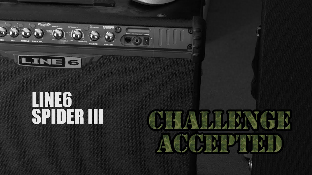 Good metal tone with a LINE6 SPIDER III???!?!!?!?! - CHALLENGE ACCEPTED ...