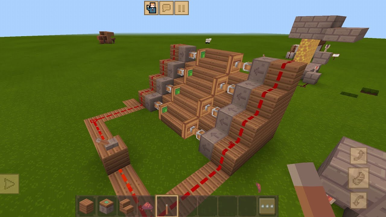 COMO FAZER ESCADA SECRETA NO MINECRAFT #01 - YouTube