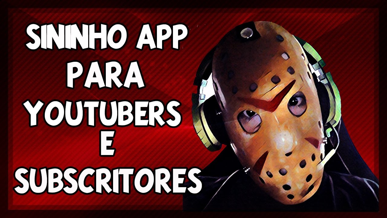 SININHO APP - SININHO PARA YOUTUBERS E SUBSCRITORES - RESOLVE PROBLEMA ...
