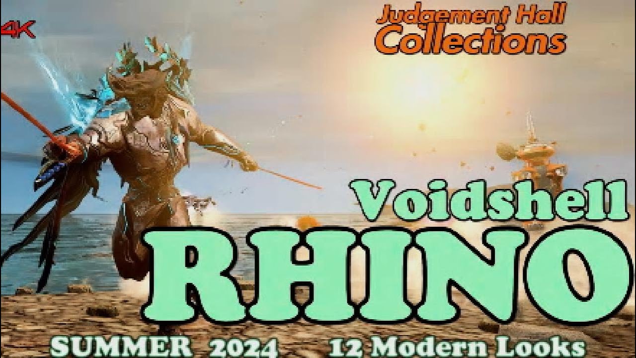 Rhino Voidshell Fashion frame SUMMER 2024 Warframe Art-Fashion - YouTube