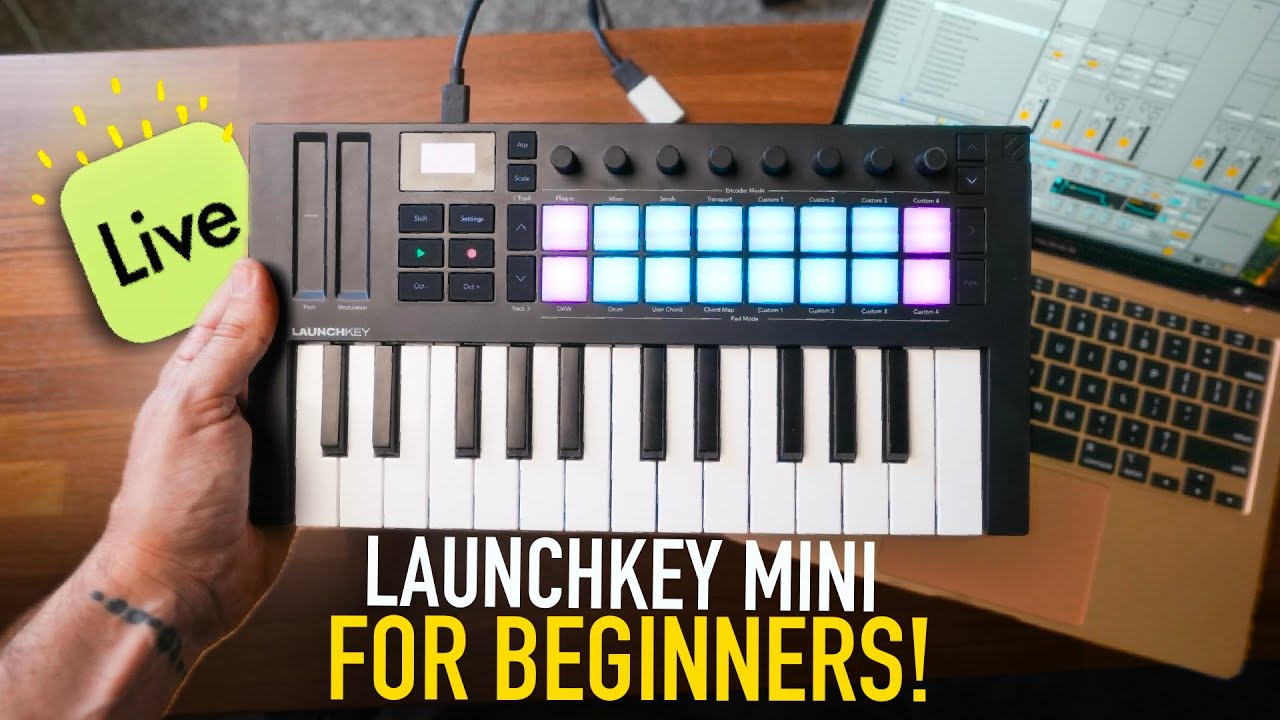 The Launchkey Mini Ultimate Beginners Guide (Part 1) - YouTube