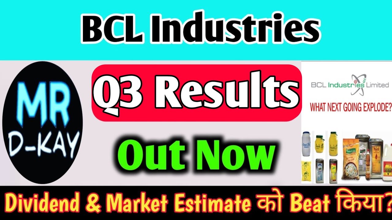 BCL Industries share latest news | BCL Industries Q3 results 2025 | BCL ...