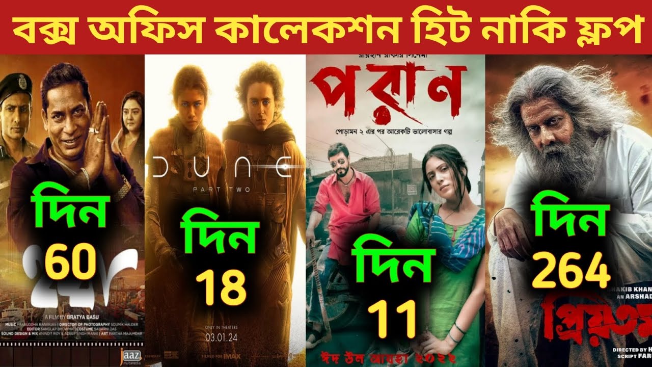 Hubba Box Office Collection,Dune 2 Box Office Collection,Priyotoma Box ...