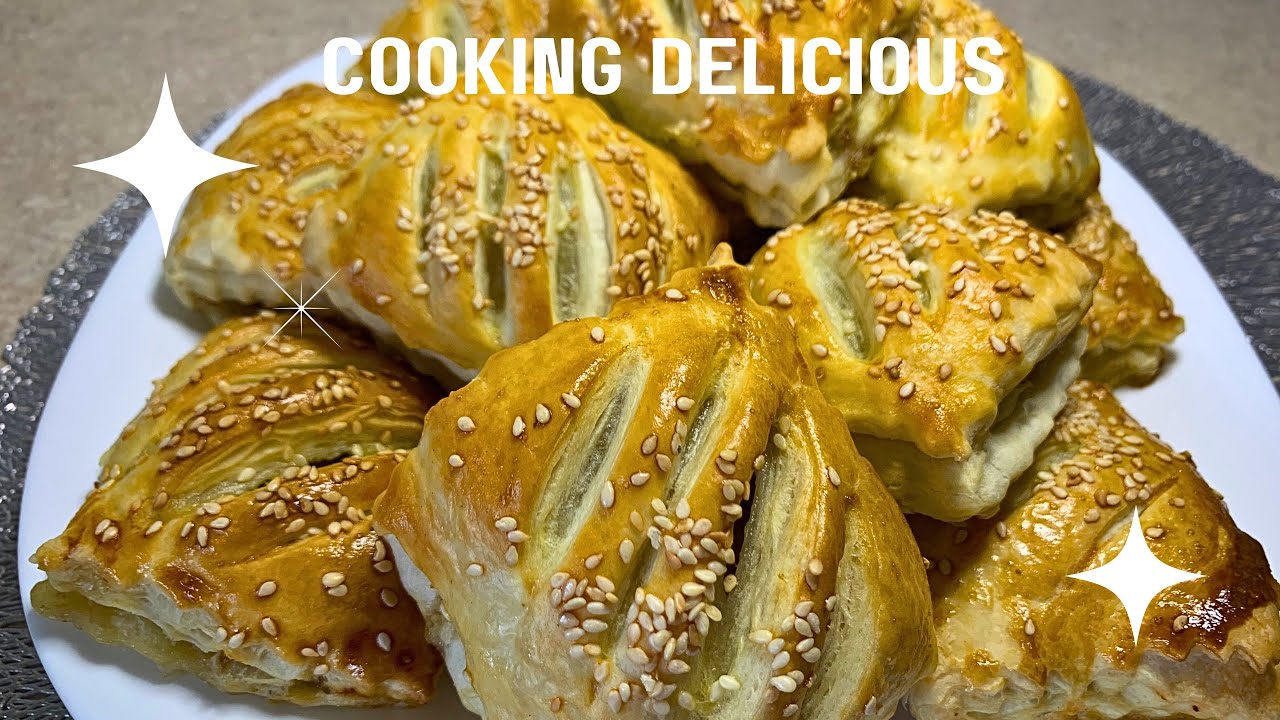 Meat puffs / The easiest preparation, it doesn't get any easier. - YouTube