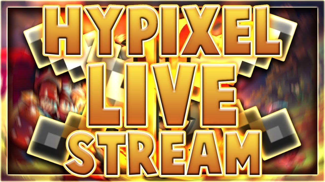 Minecraft Hypixel Live Stream Right Now! Hypixel Stream - YouTube