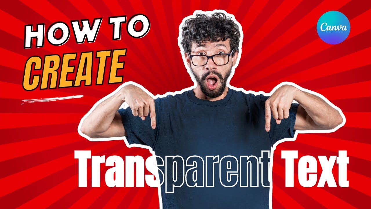 🎨 Master the Magic: Create Transparent Text Effect in Canva! - YouTube