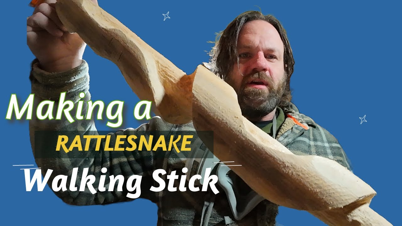 Making a Rattlesnake Walking Stick | Part 1 - YouTube