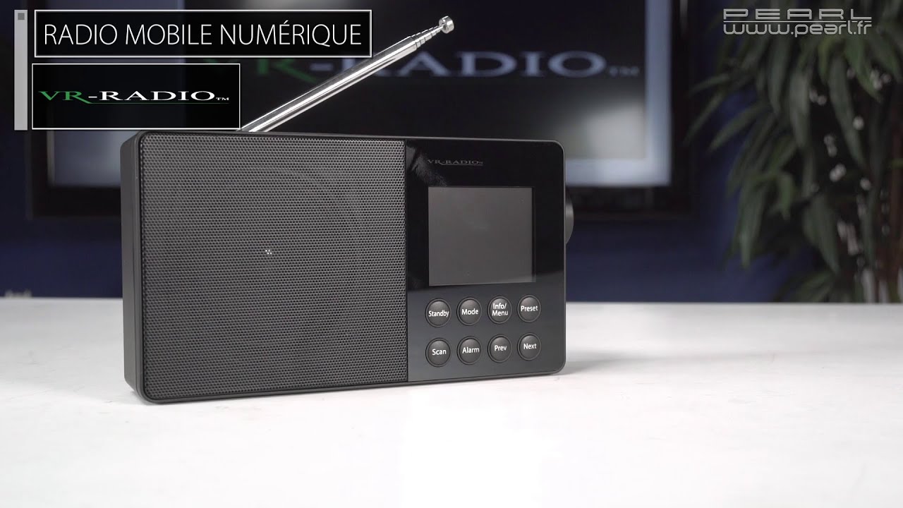 RADIO MOBILE DOR-310 NOIR - DAB+ et FM - [PEARLTV.FR] - YouTube