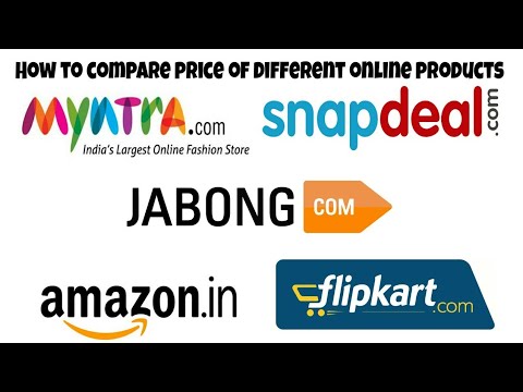 How to compare price of different products in one app - YouTube