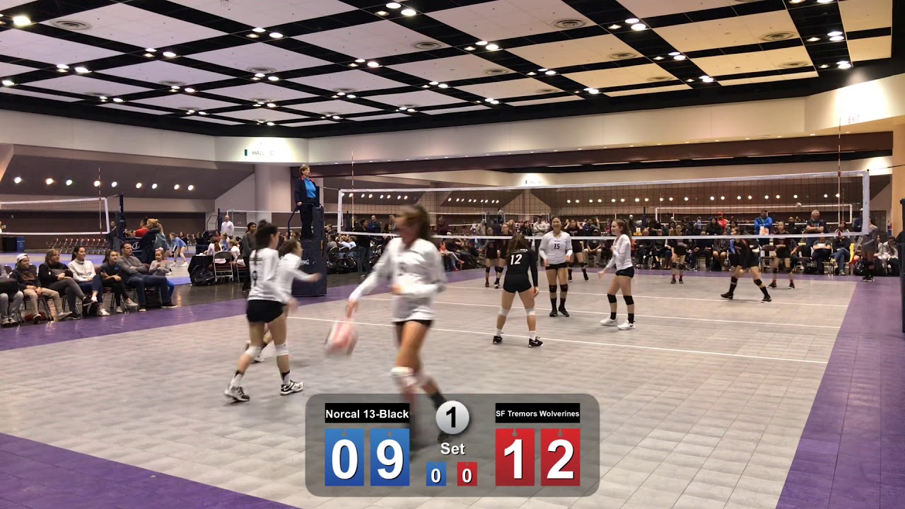 Norcal 13 Black v SF Tremors Wolverines set1 - YouTube