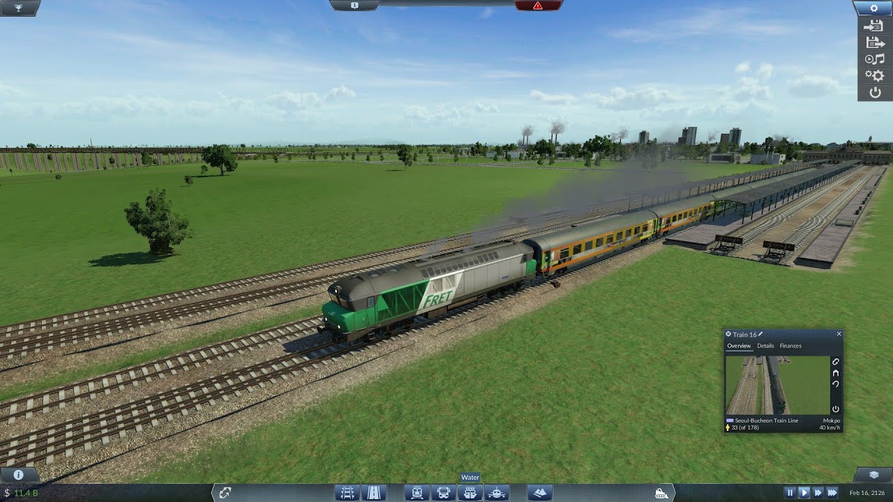 Transport Fever | Mods | Train Race | SNCF CC72000 Fret + Corail Teoz ...