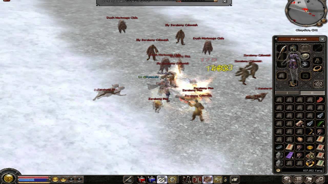 Metin2 PL Góra Sohan czyli Miliony na Farmaceutykach i misjach - YouTube