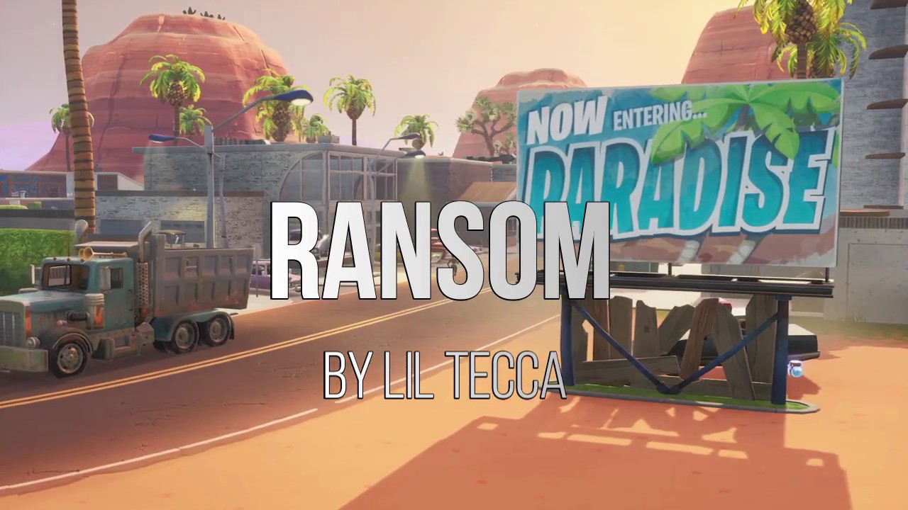 Ransom| Lil Tecca| A fortnite montage - YouTube