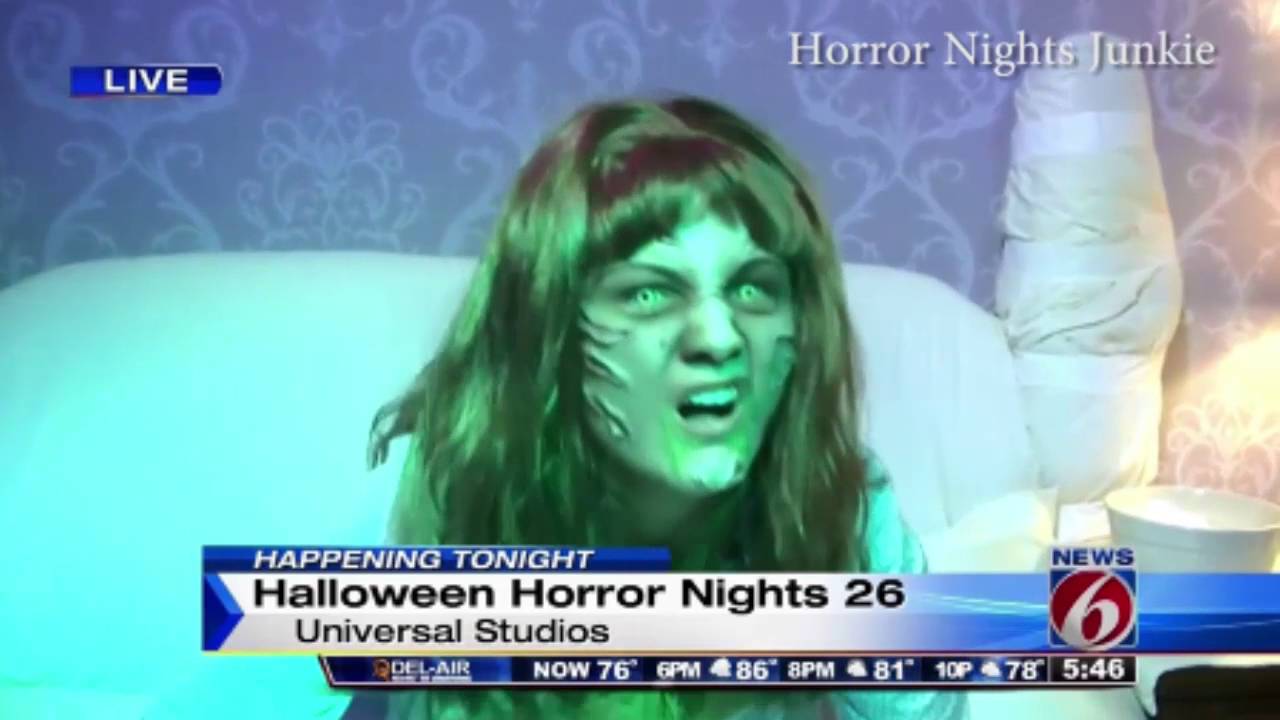 Halloween Horror Nights 26 Click Orlando The Exorcist Preview - YouTube