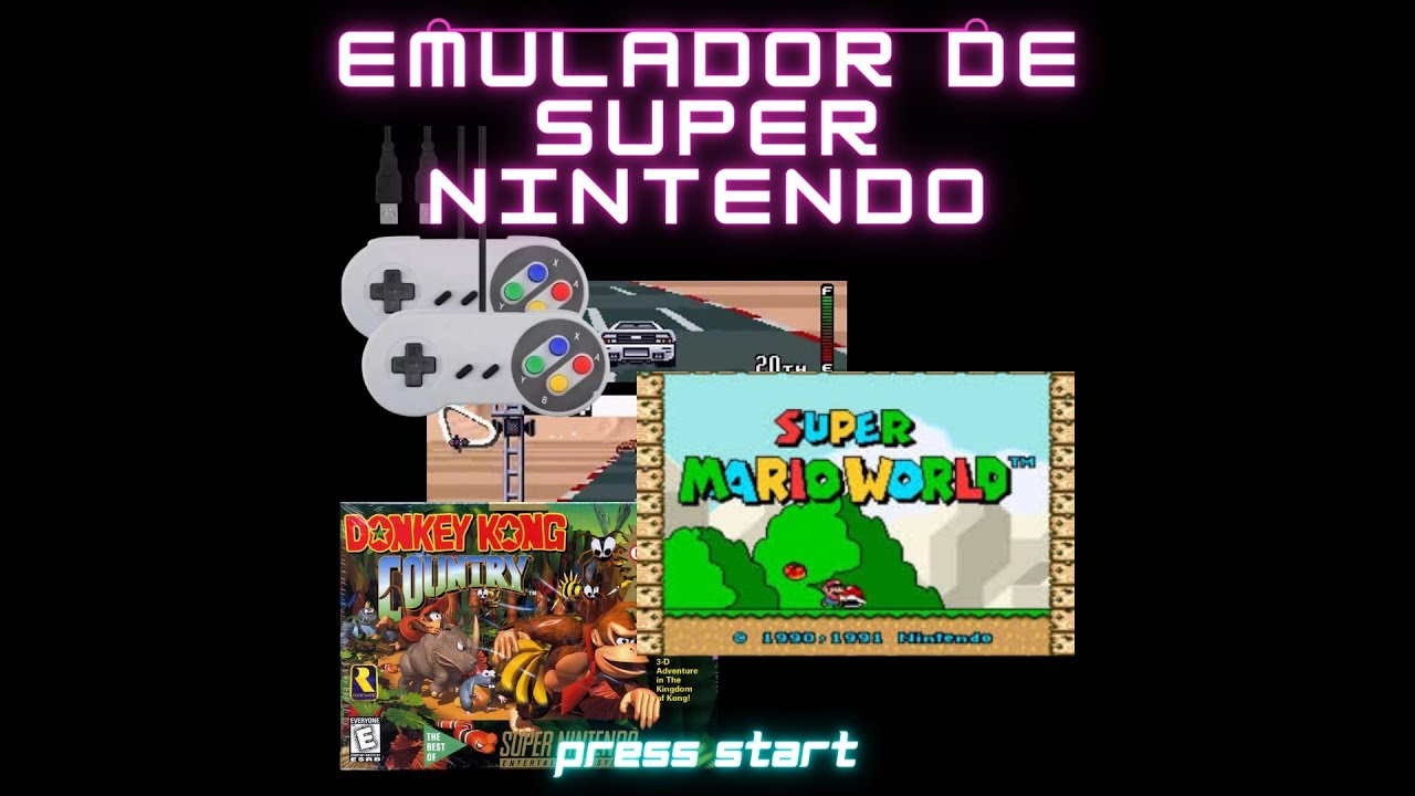 EMULADOR GRÁTIS DE SUPER NINTENDO, COM DIVERSOS JOGOS (ROMs) - PARA ...