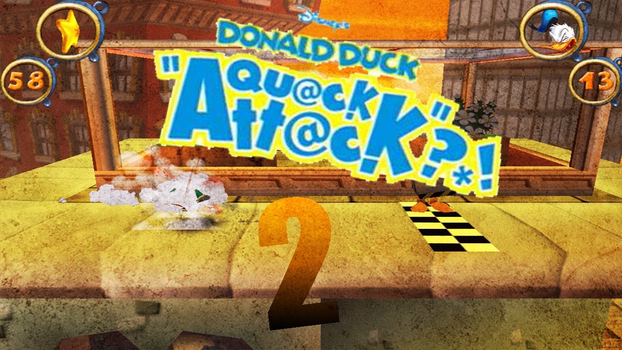 Lets Play Donald Duck Quack Attack Part 2 - Auf den Dächern ! - YouTube