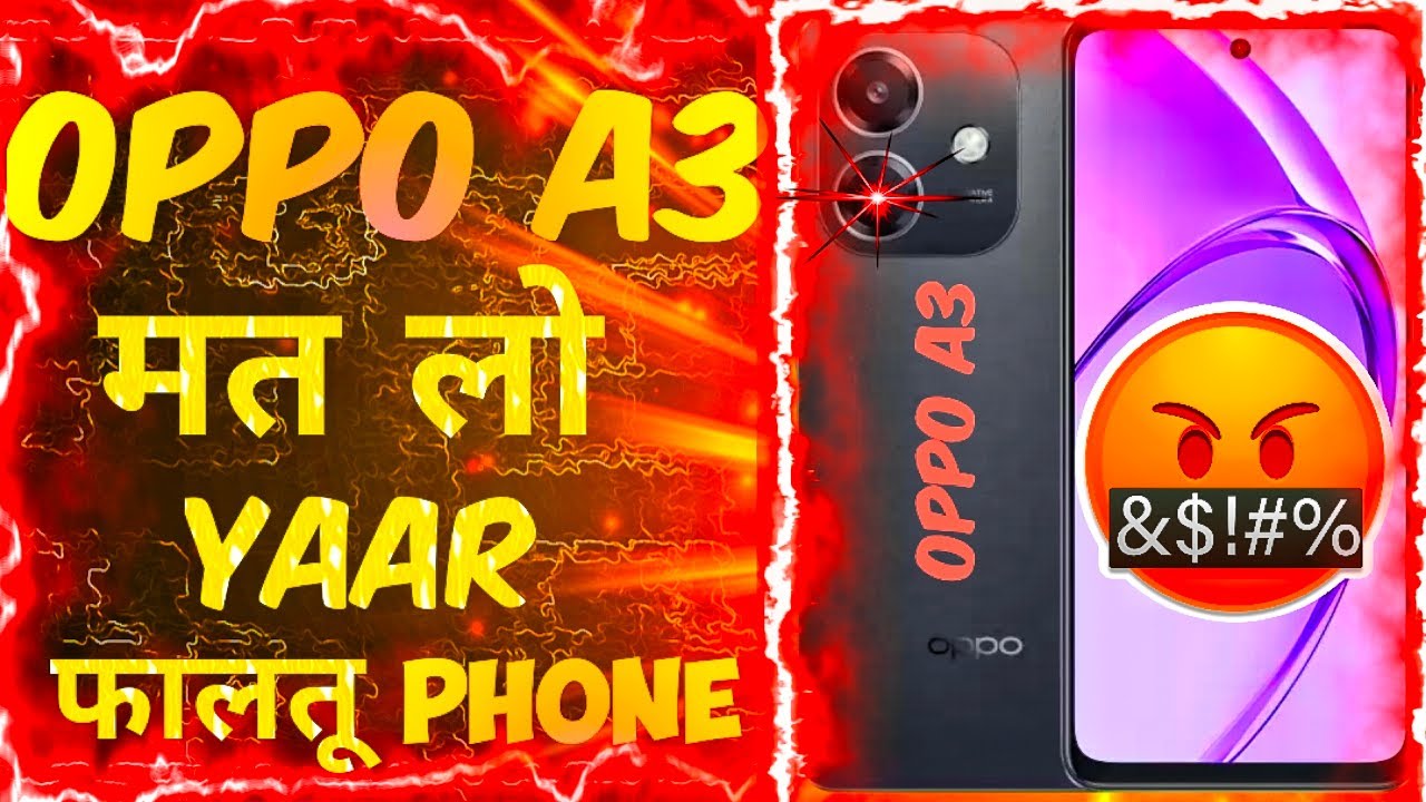 Oppo A3 Review: Features, Performance, & First Impressions" - YouTube