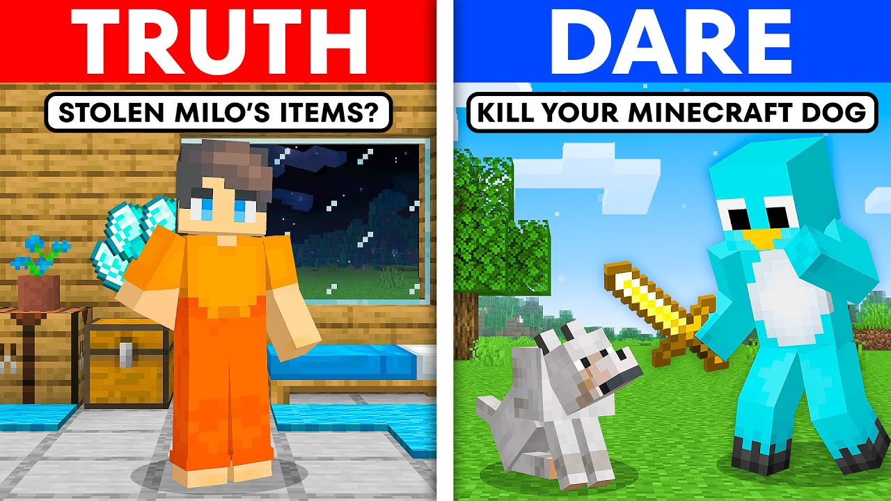Minecraft TRUTH or DARE! - YouTube
