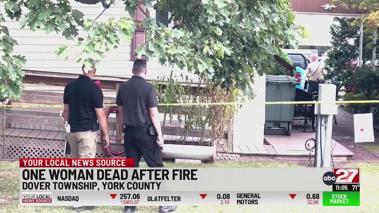 Coroner releases name of woman found dead after fire - YouTube