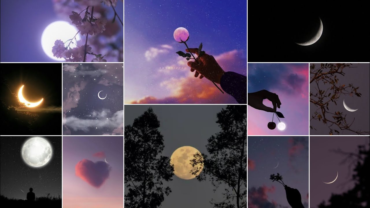 Top 30+ Aesthetic Moon Dpz || Beautiful Moon Dpz 🌝 || Aesthetic Moon ...