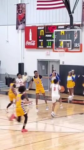 #DB his 1st career #highschoolbasketball points! #hoops #layup # ...
