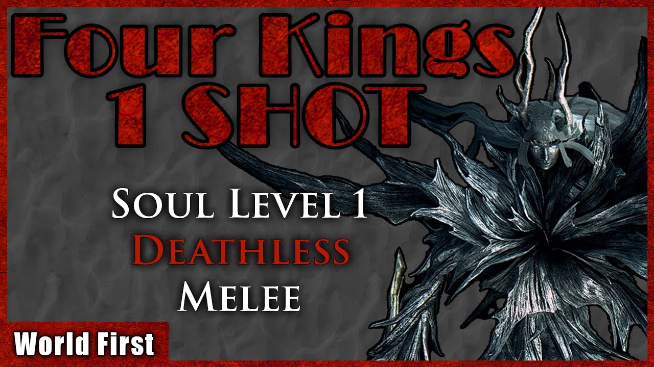 World First SL1 4 kings One Shot | Dark Souls - YouTube
