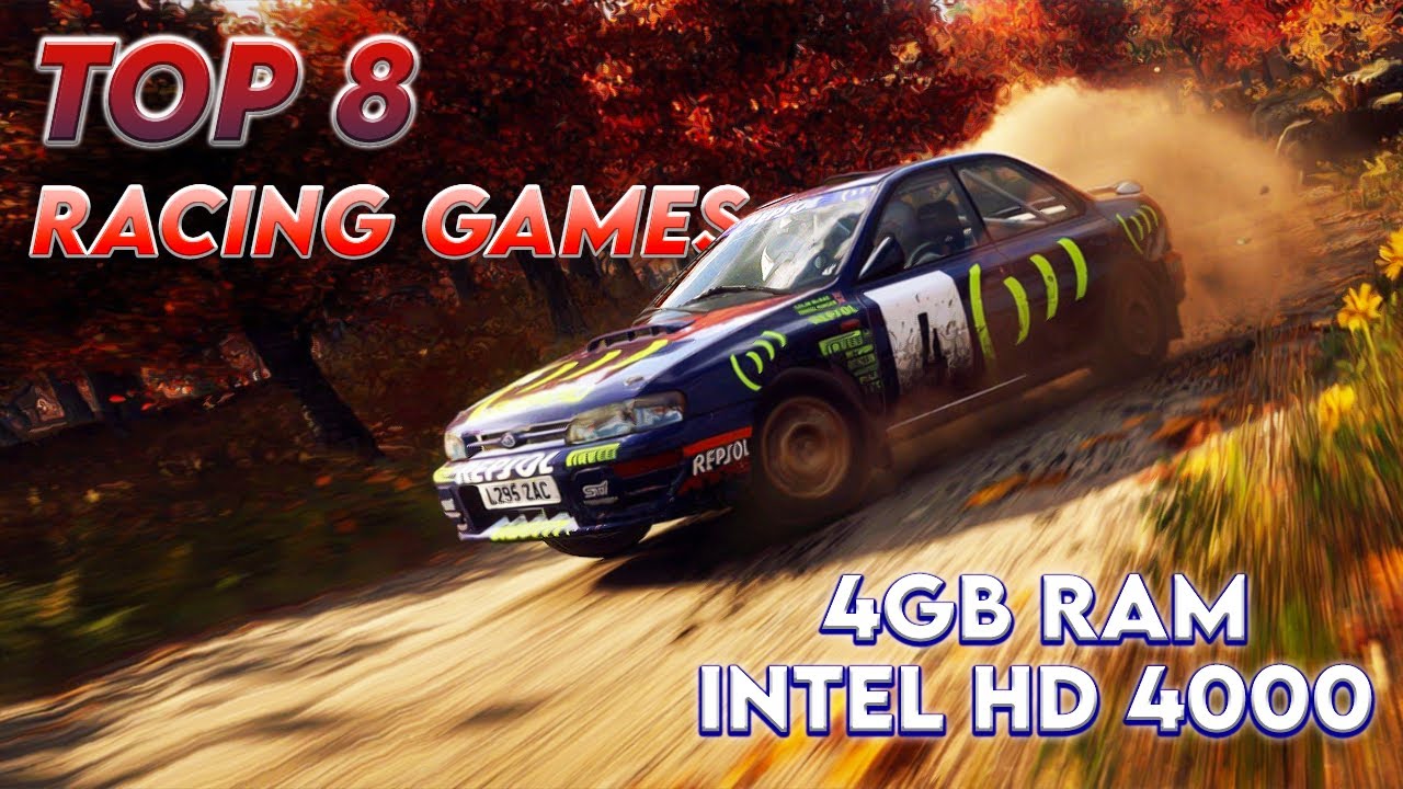 TOP 8 *Racing* Games For "Low End" PC !!! - YouTube
