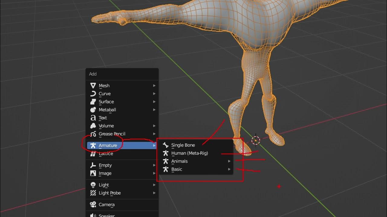 Blender / Rigify débutant 2/5 : activation de l'AddOn Rigify - YouTube