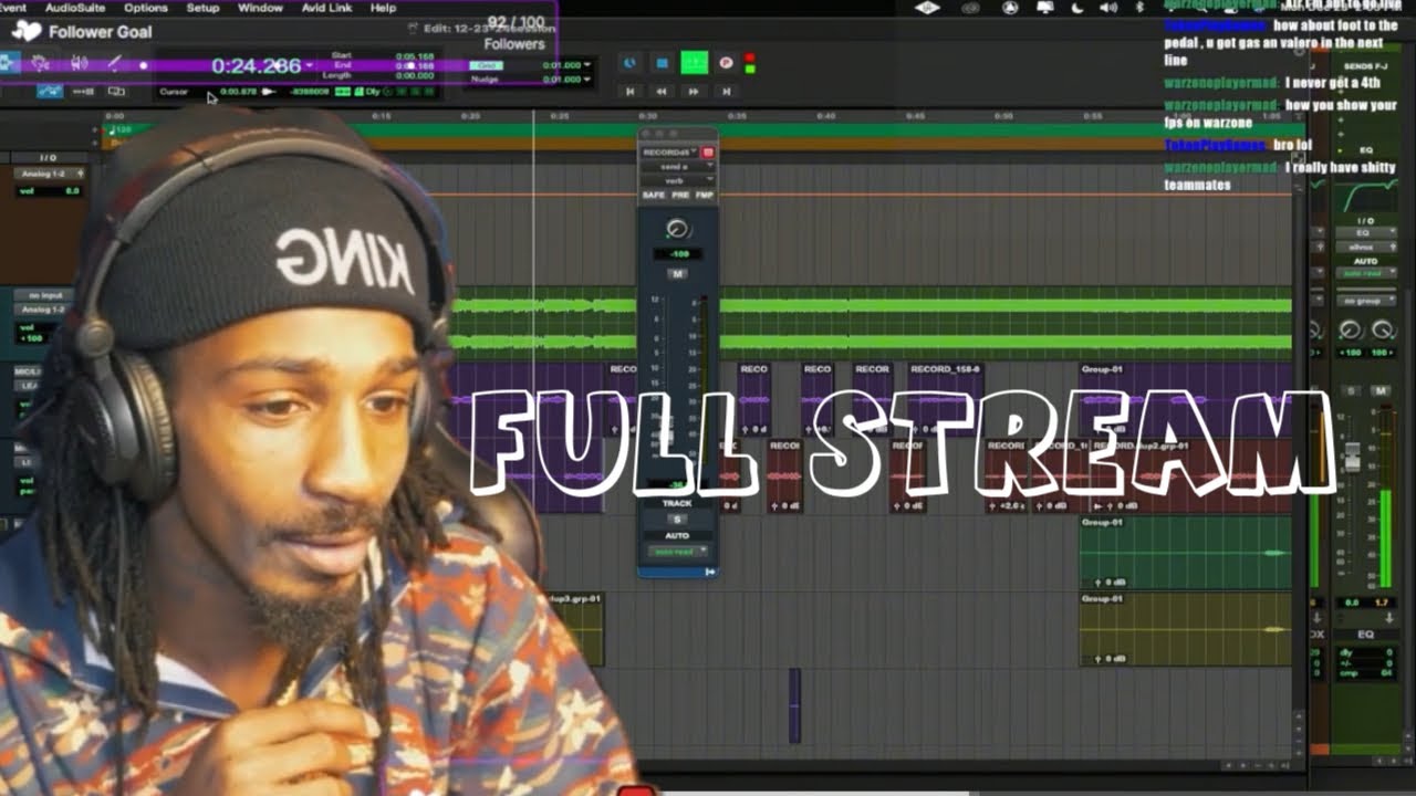 PoppaBenji Live In The Booth AGAIN on Stream! FULL STREAM - YouTube